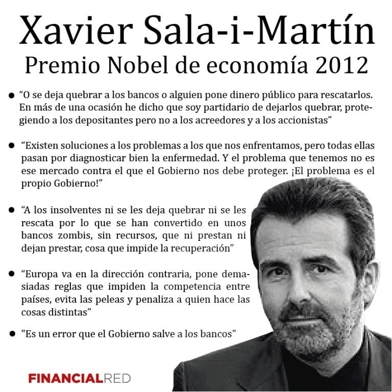 Xavier Sala-i-Martin Premio Nobel de Economía 2012 - Finanzas y Economía